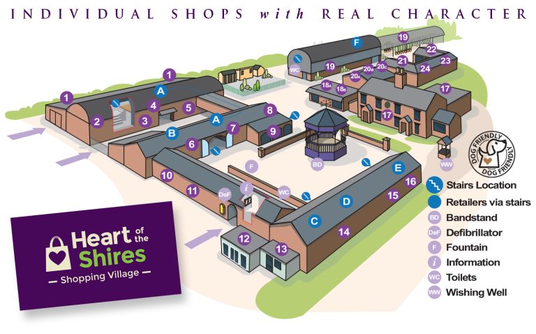 The Heart of the Shires shopping village